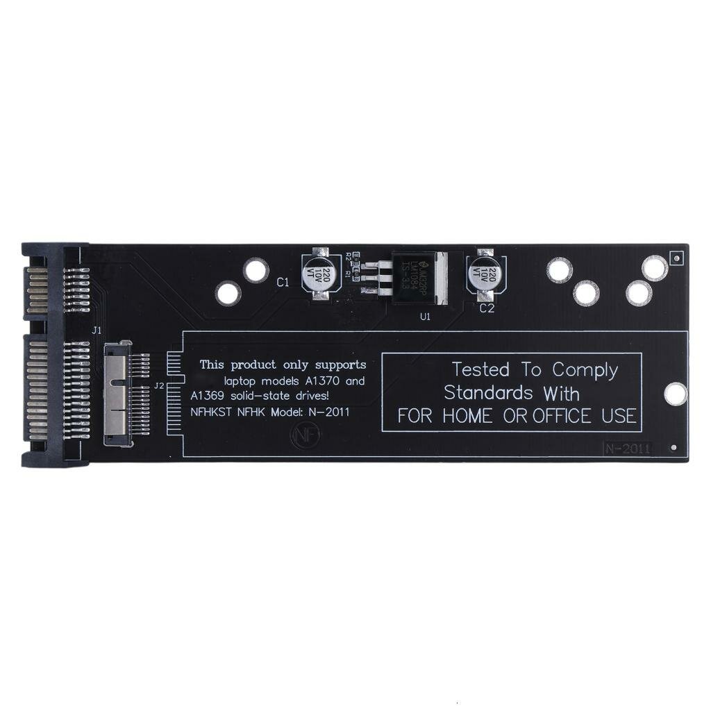 Адаптер SSD в SATA для MacBook Air A1370 A1369 MC965 2010-2011