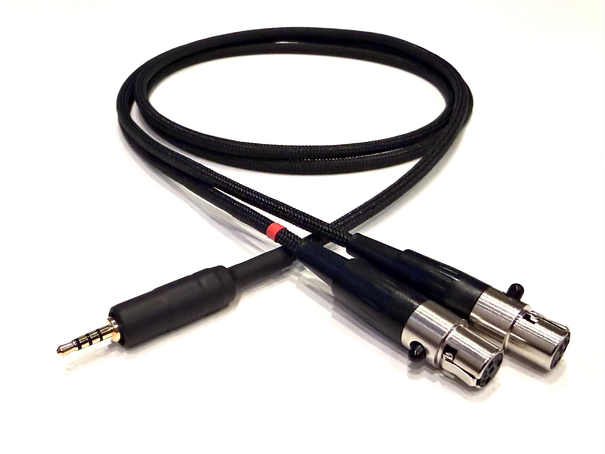 Балансный авторский кабель 1,2м для Audeze Kennerton Aeon Odin и др. с Jack 2.5mm 4pin