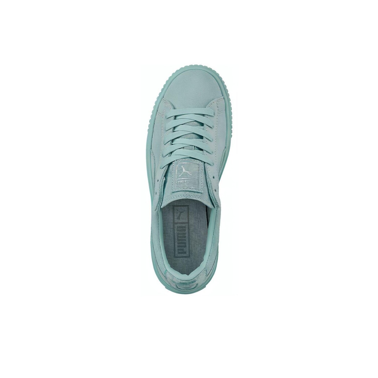 Кроссовки PUMA Platform, размер EU 38 стопа (24CM), green — фото 1