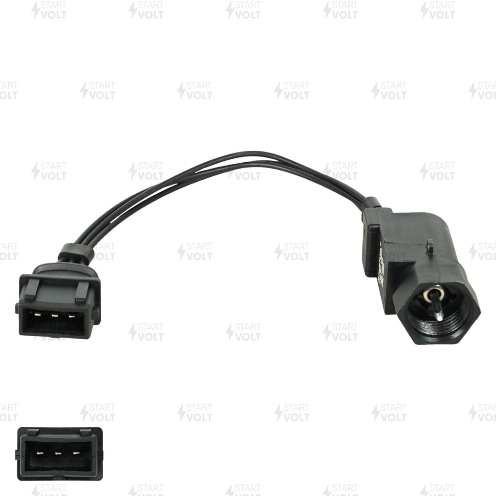 Датчик скорости для а/м ВАЗ 2108-2110i, ГАЗ 3110 10-ти импульсный (с проводом прямоуг. разъем) "STAR