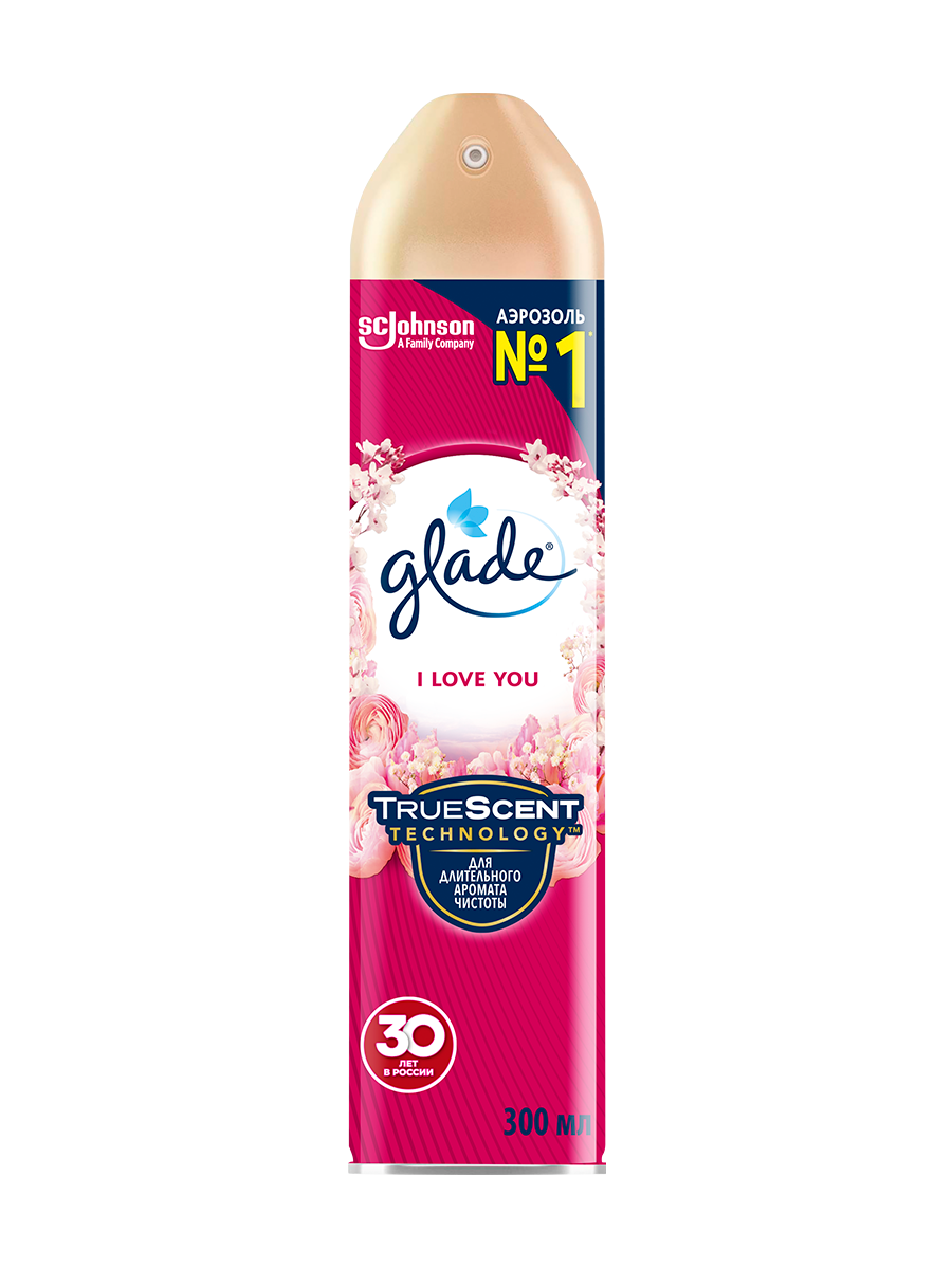 Glade Аэрозоль "I LOVE YOU", 300 мл