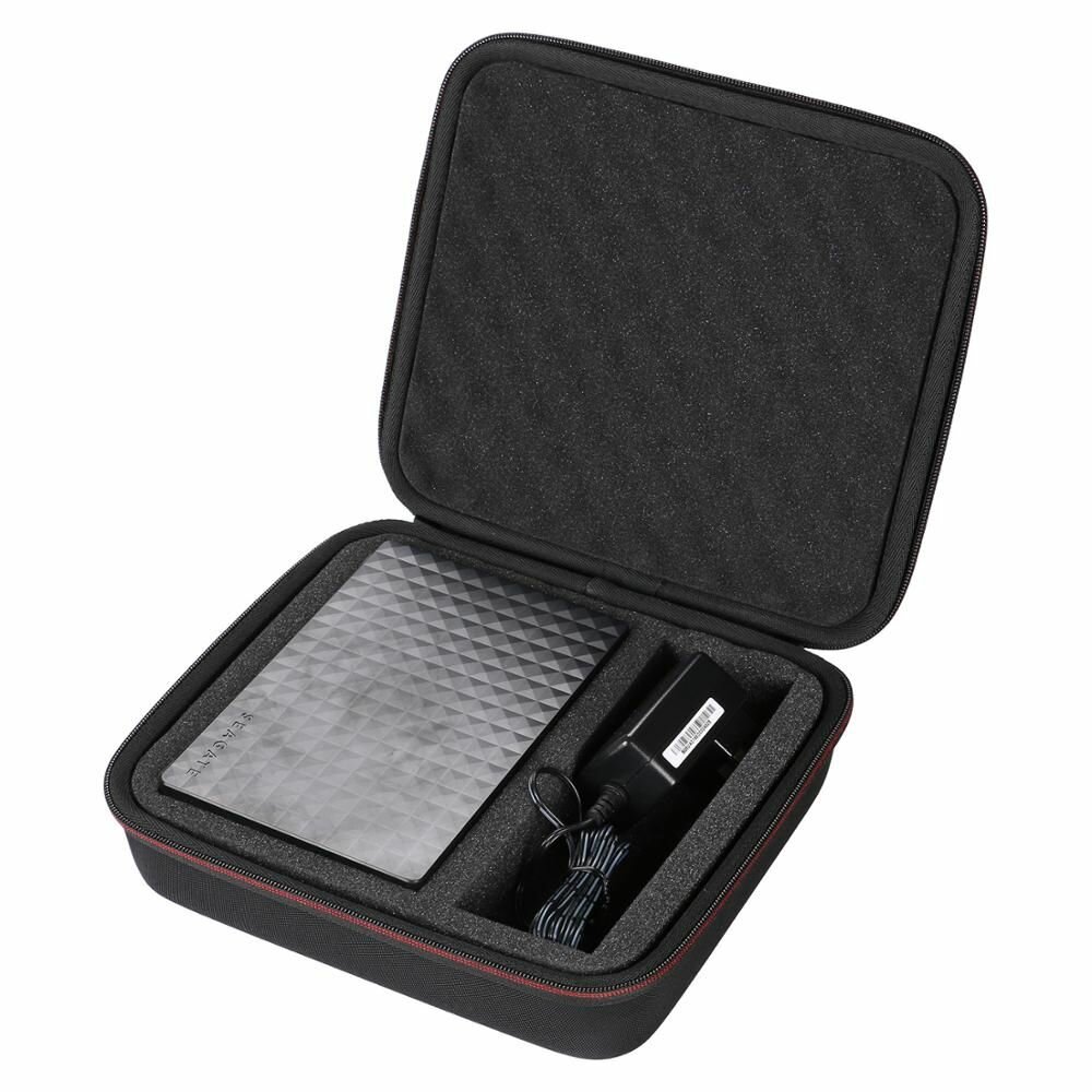 LTGEM Жесткий чехол EVA для внешнего жесткого диска Seagate Expansion 2-8TB, с плотной пеной, только чехол для внешних накопителей с пенным наполнителем