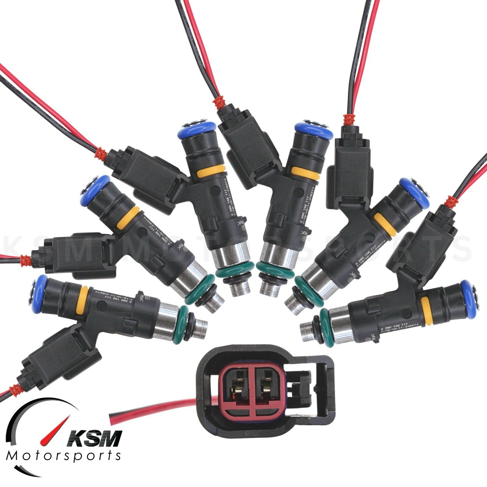 Комплект высококачественных топливных форсунок 6 x 1200cc для INFINITI G35 G37 fit BOSCH EV14