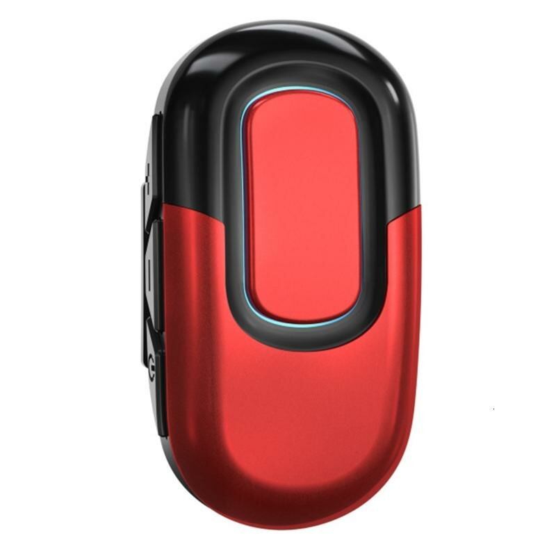 Водонепроницаемая Bluetooth-гарнитура для мотошлема, красный