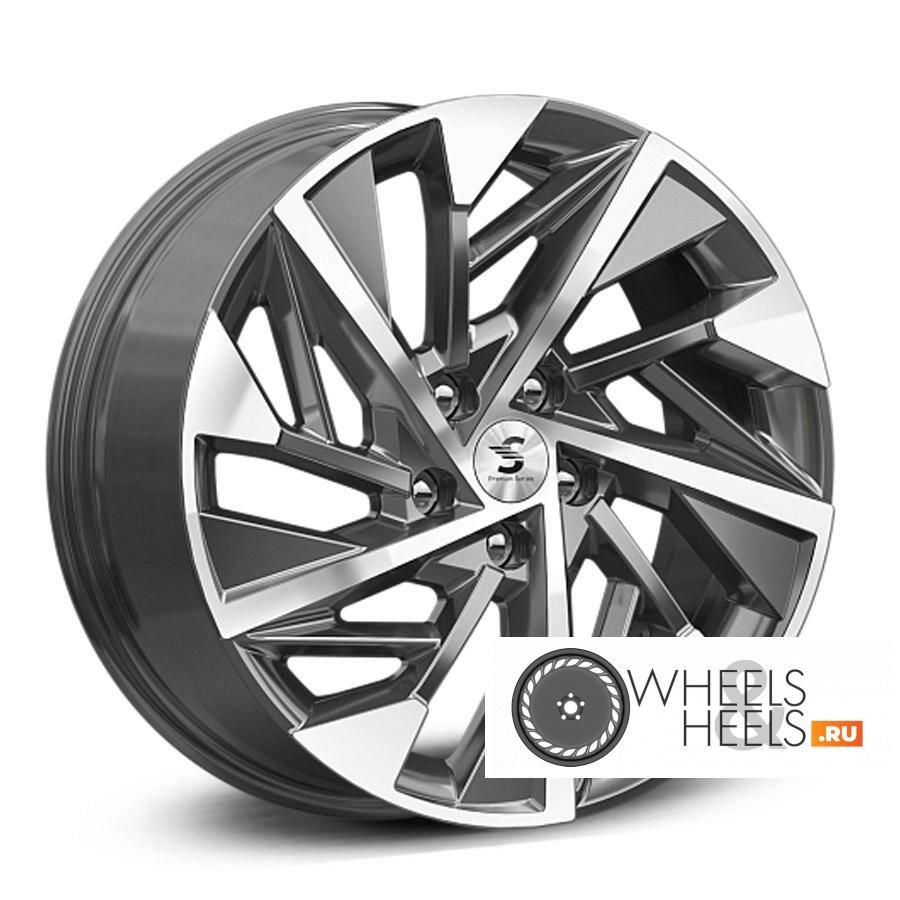 Premium Series КР009 Tucson 18x7.5 5x114.3 et51 dia67.1 Графитовый глянцевый с полированной лицевой поверхностью