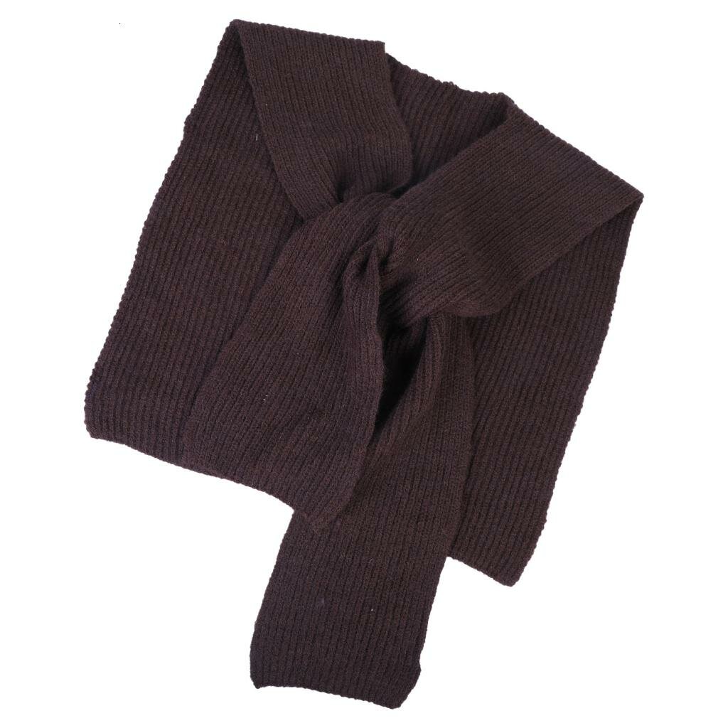 Женский вязаный шарф-накидка, Кофе