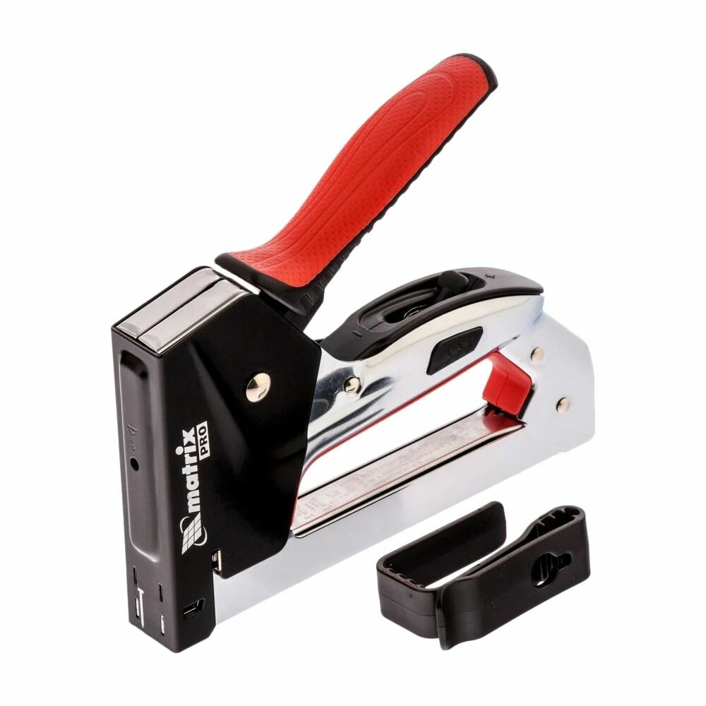 Мебельный стальной степлер MATRIX PRO тип 53 6-14 мм тип 300 14 мм тип 500 14 мм 40918