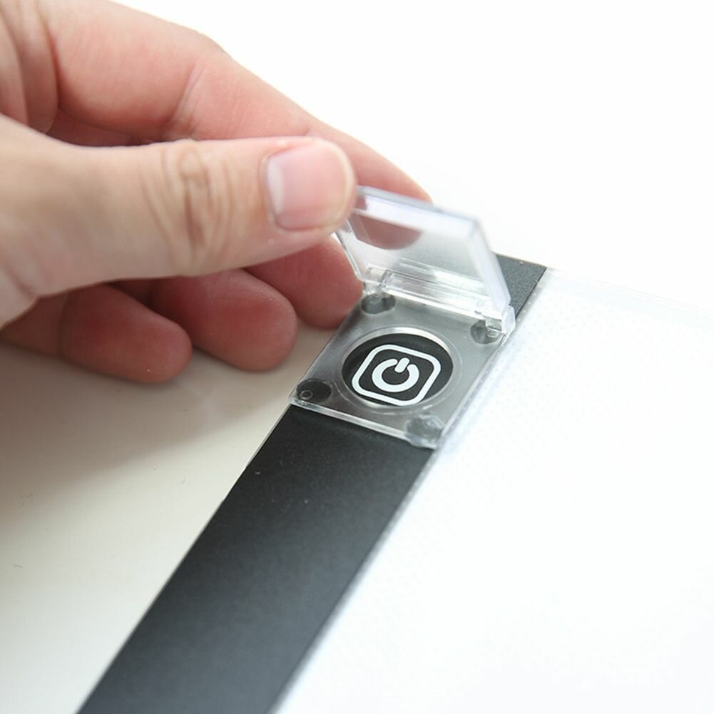 Лмазная доска для копирования, защита сенсорной кнопки для A3 A4 Light Pad