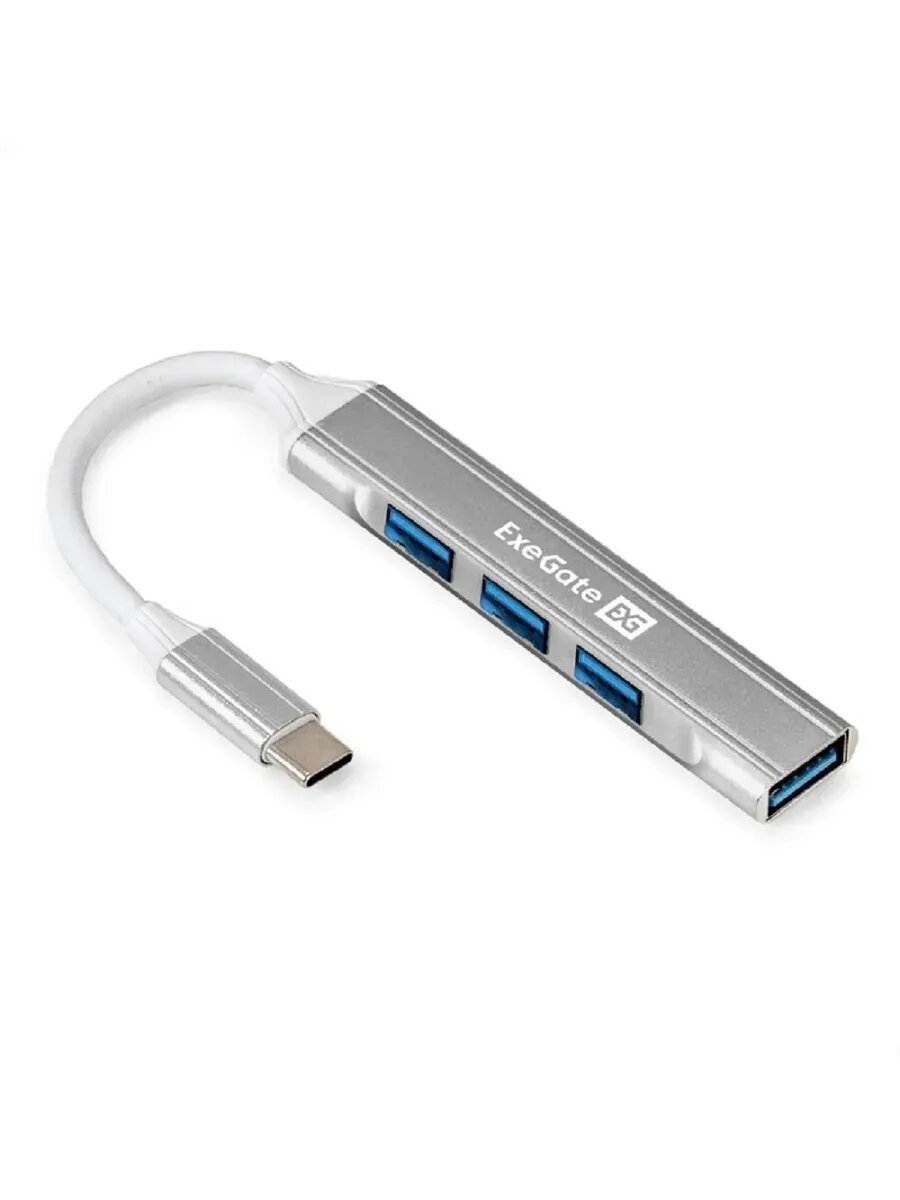 USB-Хаб 4-в-1 DUB-3213C EX298168RUS Type-C > 3xUSB2.0