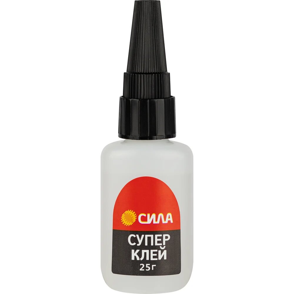 Сила Клей SGTB25 Суперклей 25 г пластик туба Б0058949