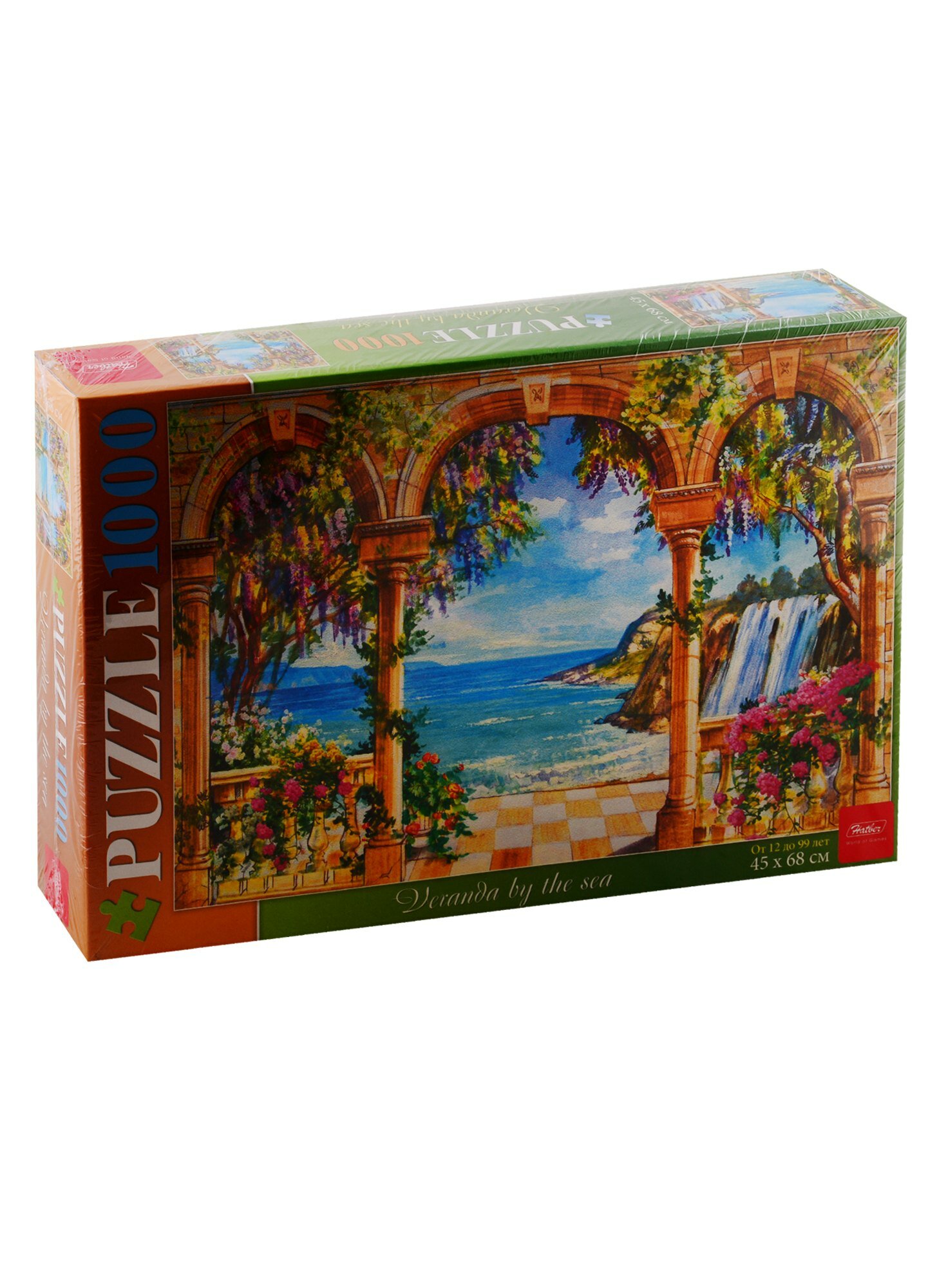 Пазл HATBER 1000 эл. 680х450мм. Веранда у моря