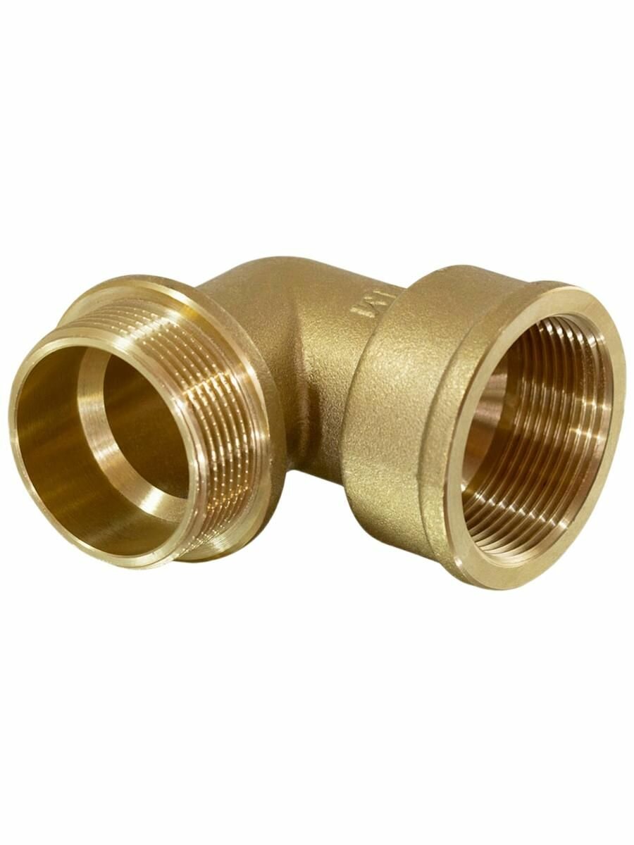 Угол латунный TIM 1/2" г/ш