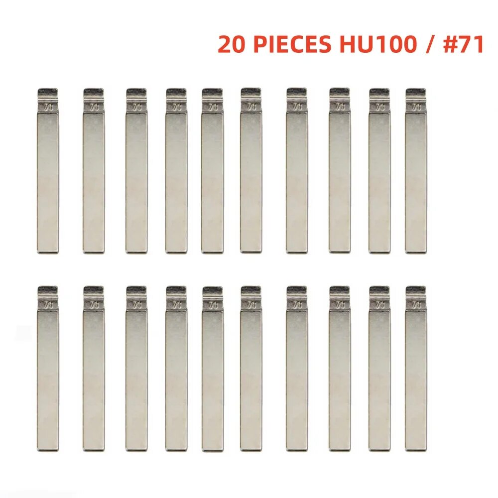 20 шт. откидной ключ HU100 ITSkey для Xhorse/Keydiy