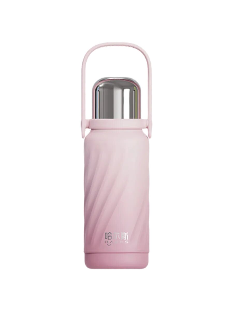 Термокружка Haers 316 сталь 980мл клубничный розовый