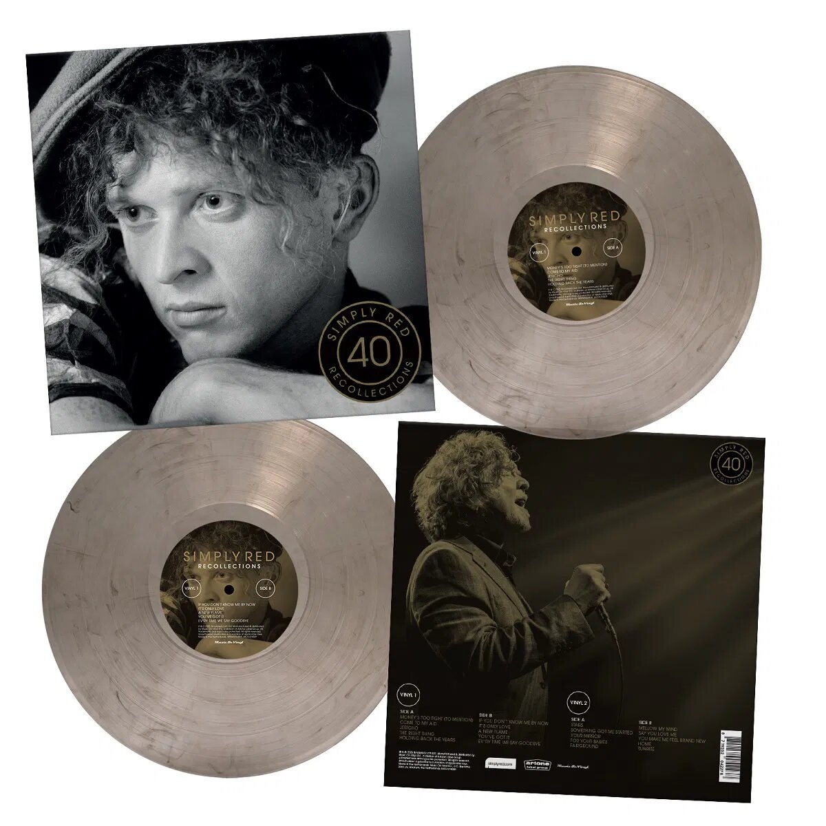 Виниловая пластинка Simply Red / Recollections (Smokey Marble) (2LP)