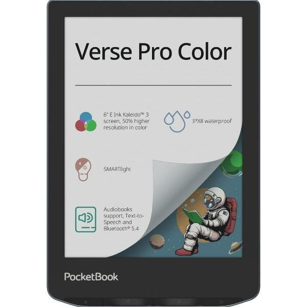 Электронная книга PocketBook 634 Verse Pro Color (PB634K3-1-WW)