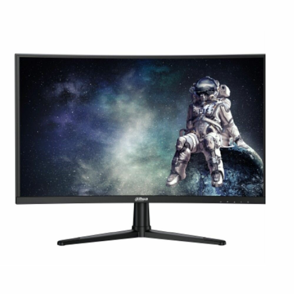 DAHUA Монитор DHI - LM27 - E240C 27" 16:9 изогнутый FullHD монитор VA. E - LED 1920x1080, 350 кд м2, 4000:1, 178 178 , 1 мс, 240Гц, 1500R, VESA: 100x100 м. HDMIx1, DPx1, Аудио выход