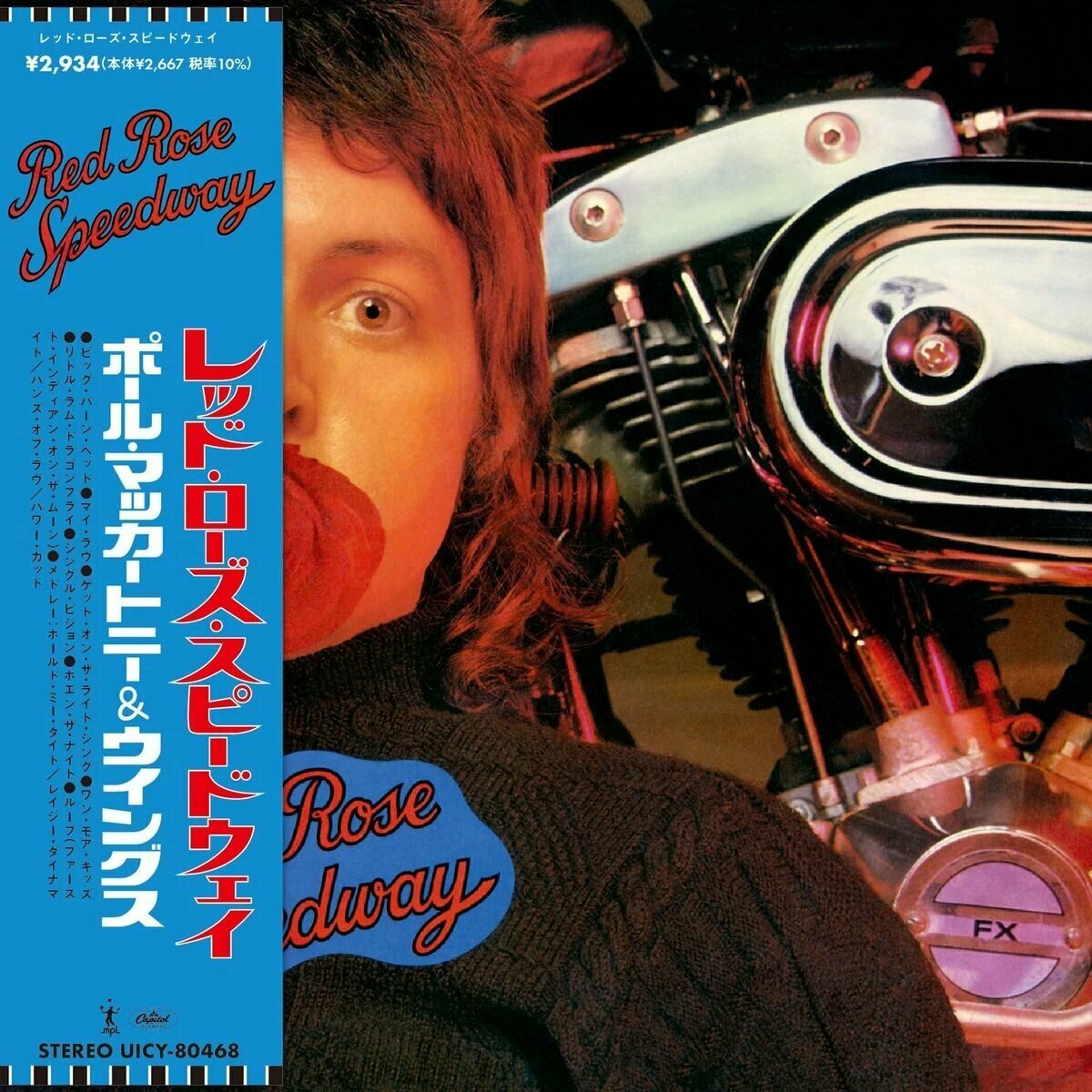 Paul McCartney - Red Rose Speedway (SHM) (1 SHM-CD) 2024, Capitol, Digisleeve, Фирменный Аудио диск