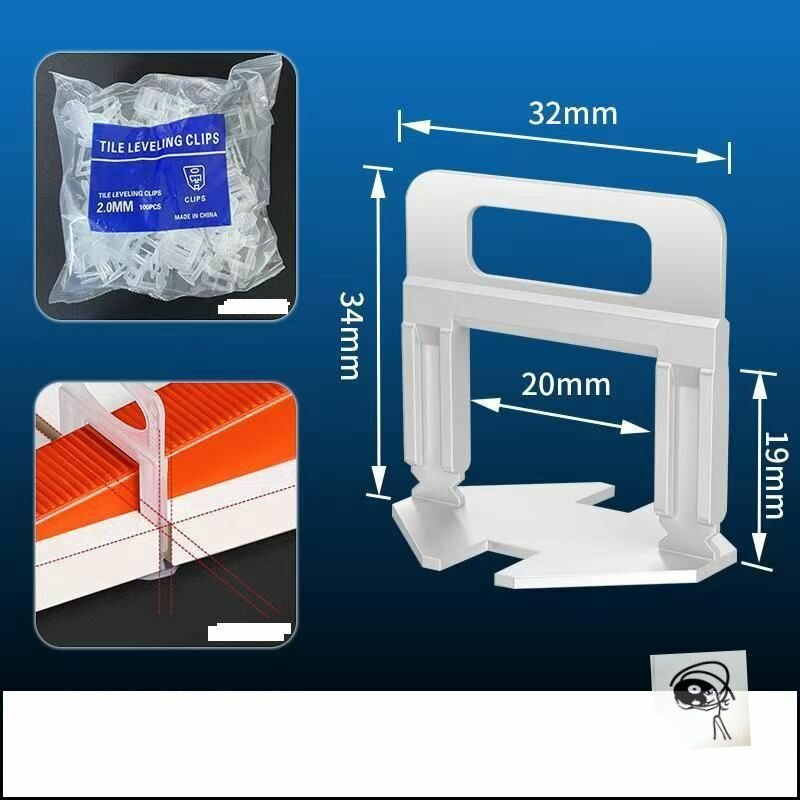 Система выравнивания плитки 1 мм, 1 шт.