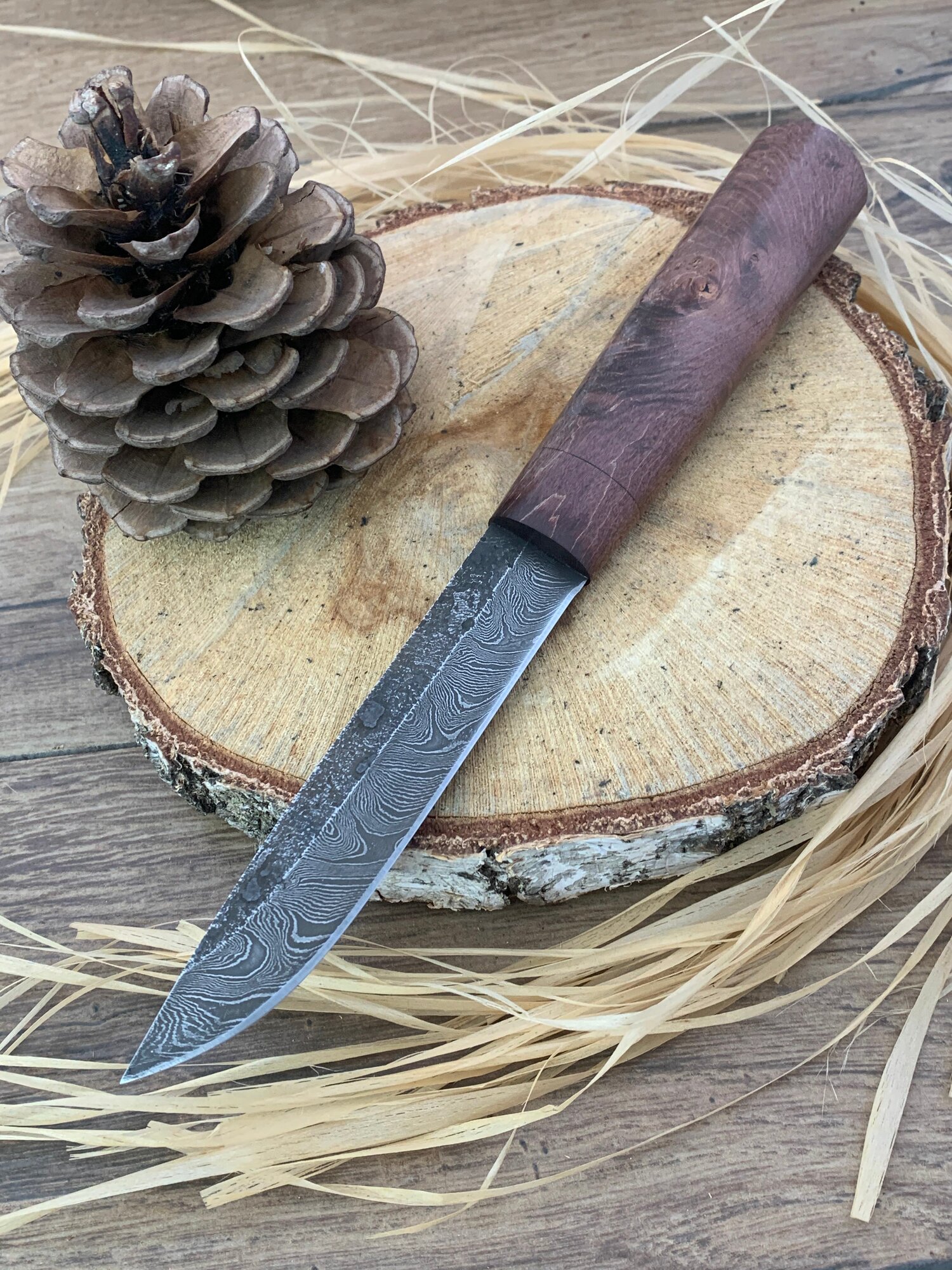 Нож туристический Нож разделочный Манси