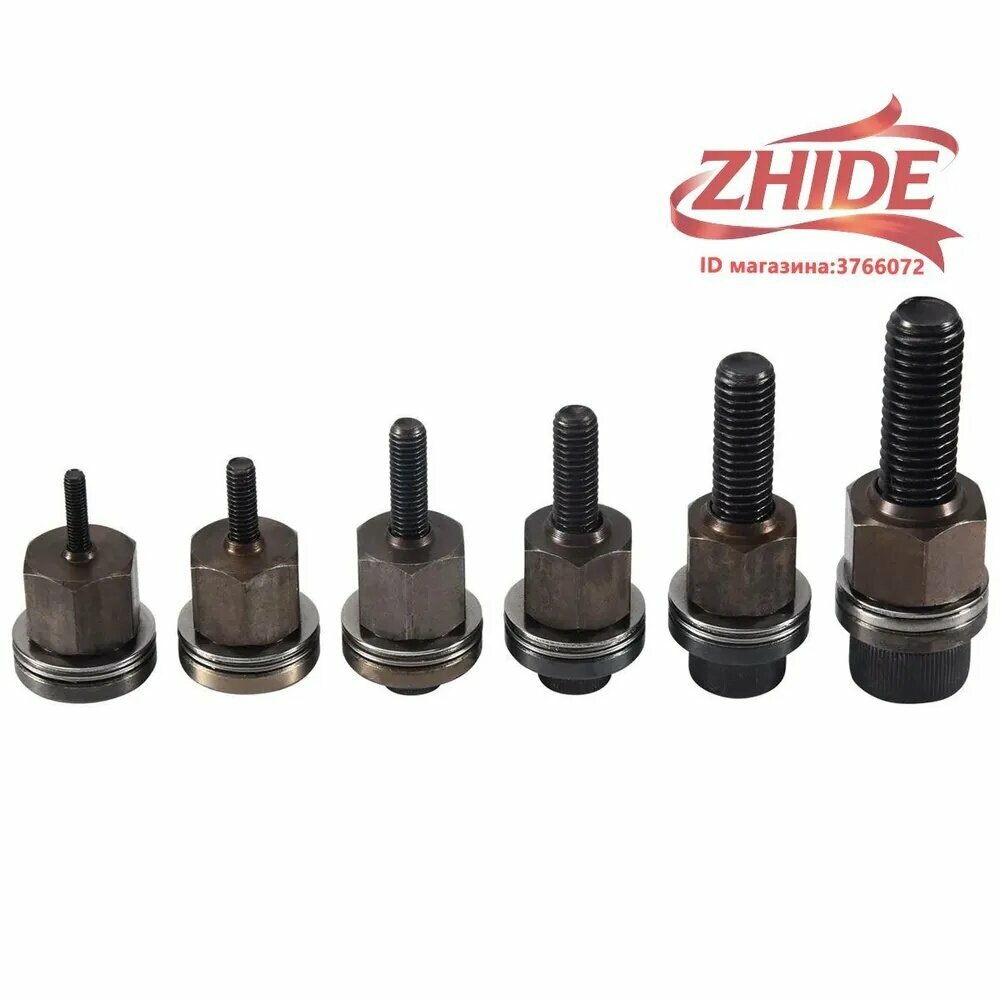 6 шт. ручных заклепочных гаек, простая установка, руководство по эксплуатации, заклепочный инструмент, аксессуар для M3 M5 M6 M8 M10