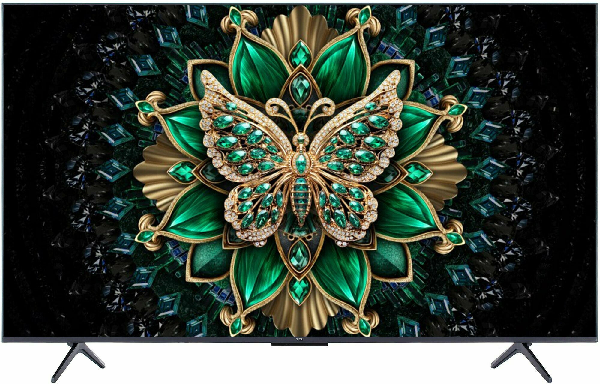 Телевизор TCL 55C6K 4K, 55", QLED, разрешение 3840х2160, Wi-Fi, Bluetooth