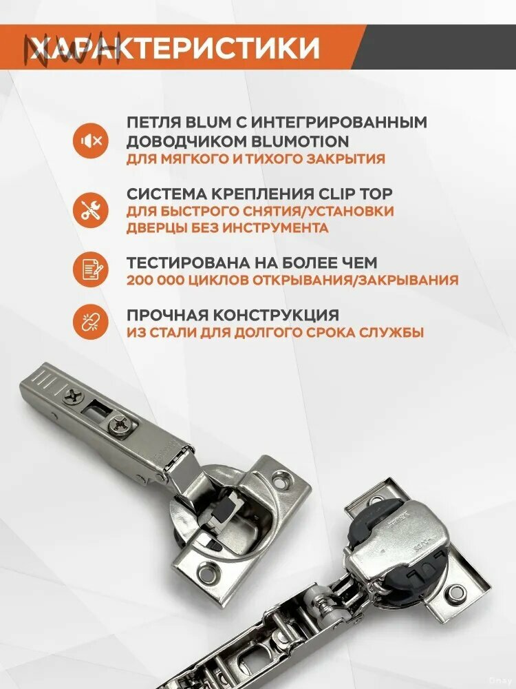 Петля мебельная — фото 1