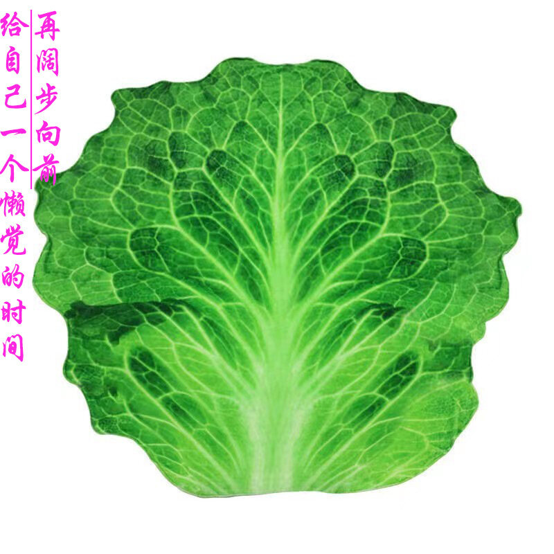 KE3C Индийское летающее блинное одеяло Забавное жареное яйцо Пицца Арбуз Капуста Фланелевое одеяло Китайская