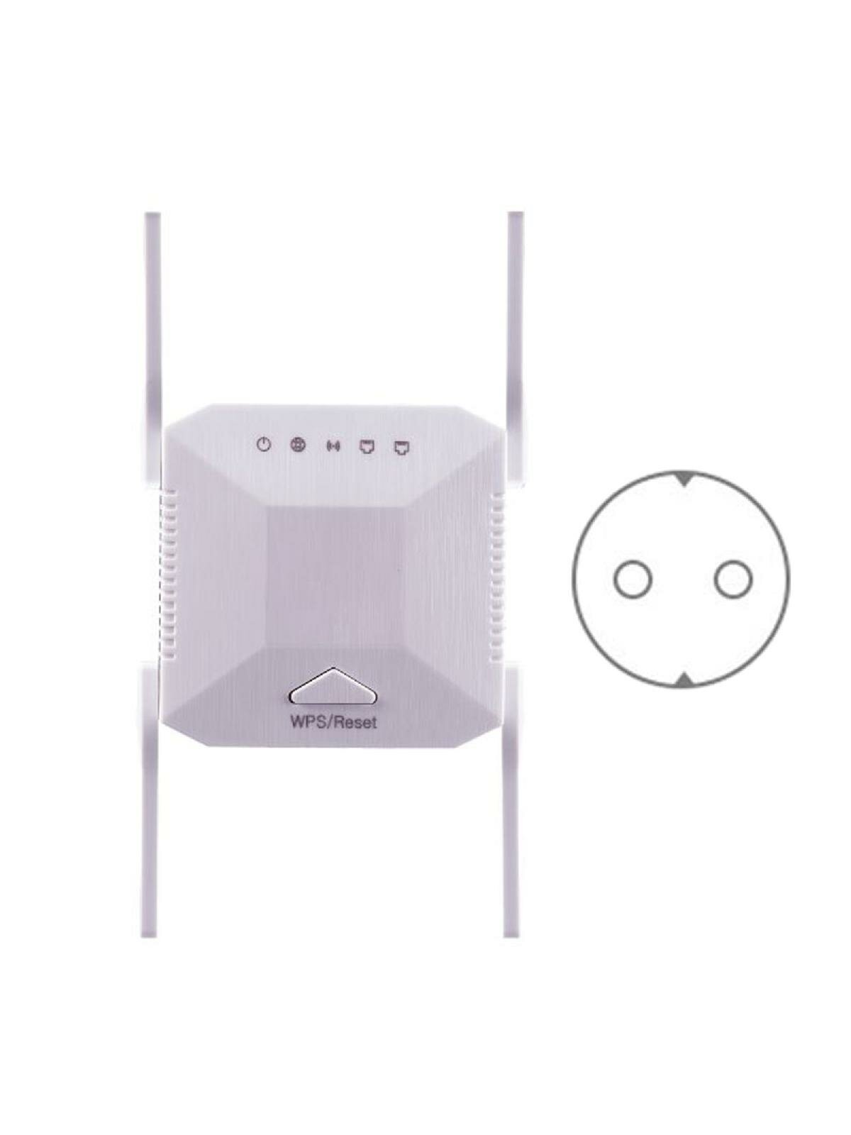 Усилитель Wi-Fi для дома WiFi Extender Усилитель сигнала 2,4 ГГц и 5 ГГц двухдиапазонный