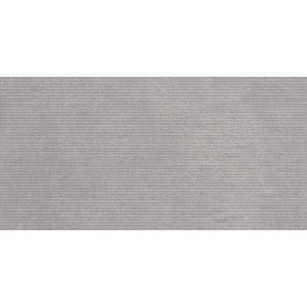 AXIMA Плитка Альтеа серая рельеф мат 30x60 10 мм (цена за 1.62 м2)