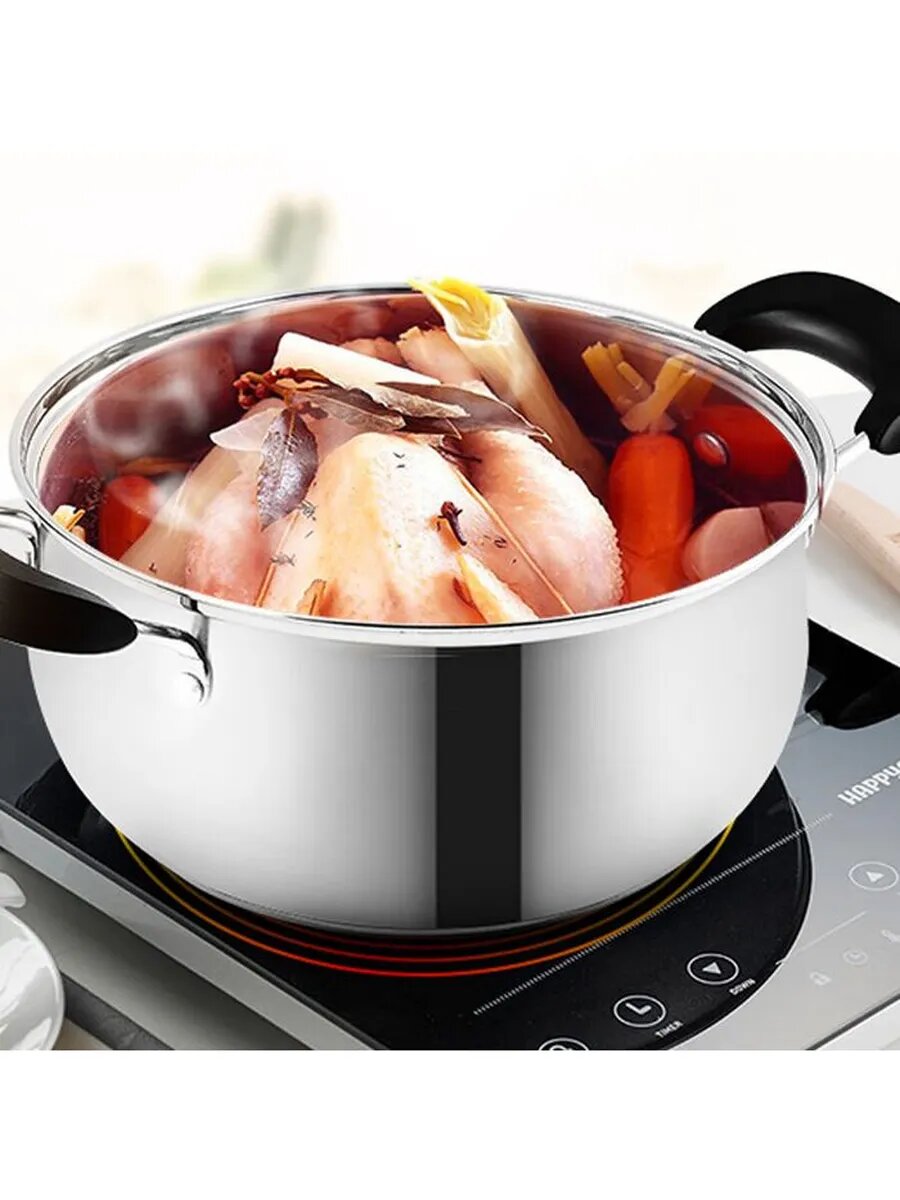 Набор чугунной посуды 32см сковорода, 22см кастрюля