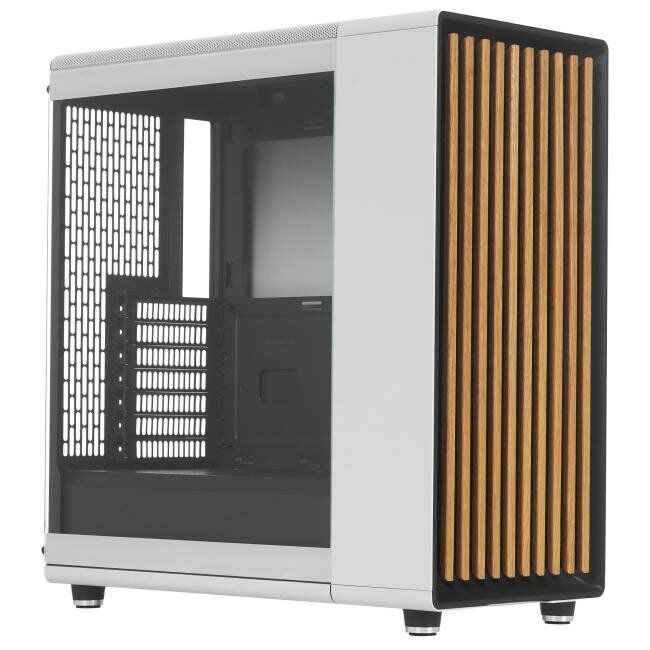 Miditower Fractal Design North White TG Clear Tint ATX без БП