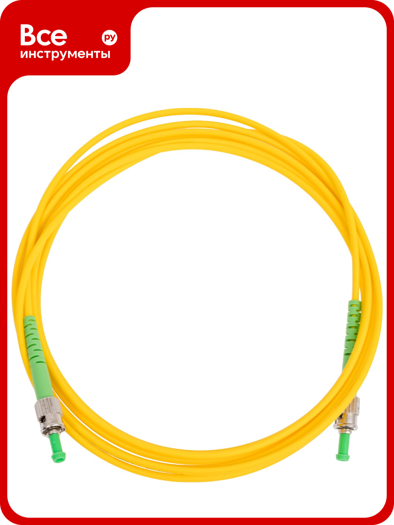 Оптический патч-корд TopLAN симплексный, SM 9/125, 3 м, PC-TOP-652-ST/A-ST/A-3.0