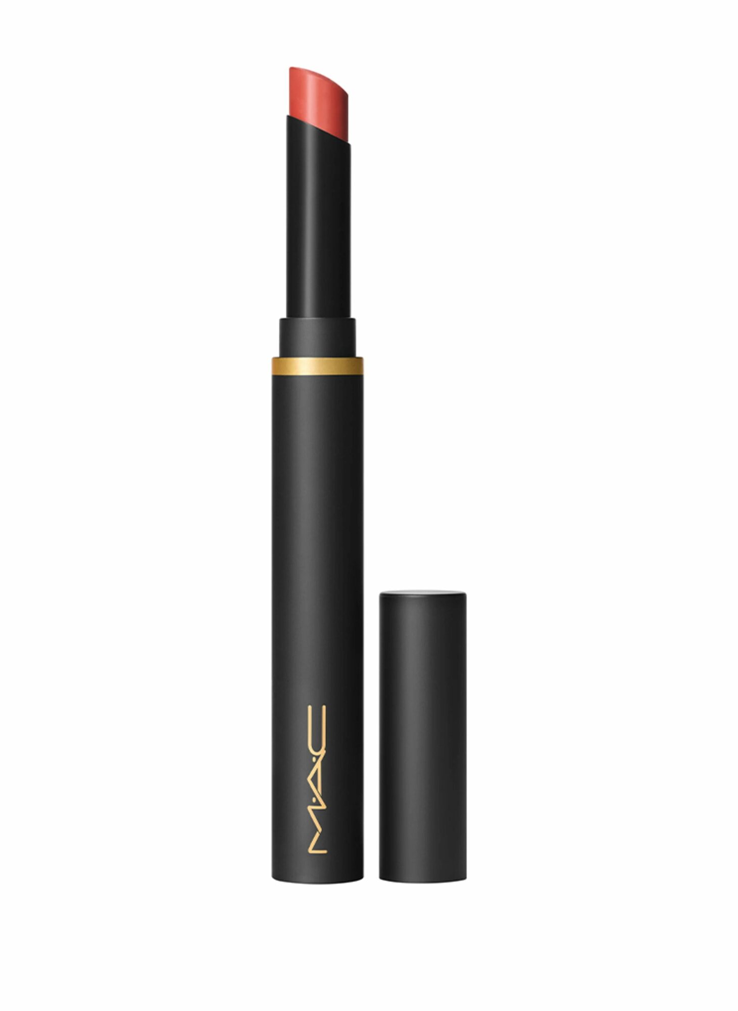 M.A.C Помада POWDER KISS VELVET BLUR SLIM STICK 2 г цвет NICE SPICE
