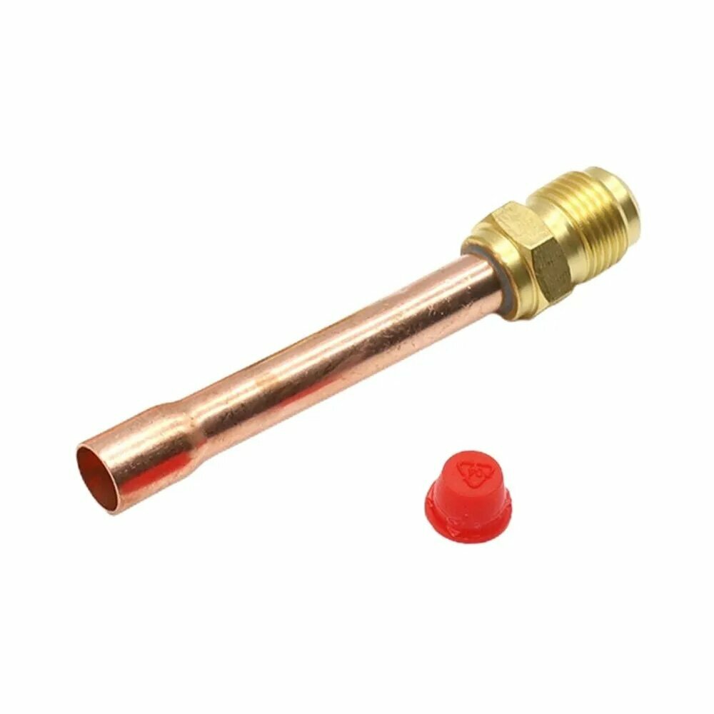 Медная Трубка Латунный Соединитель 1/4" 3/8" 1/2" 3/4" Для Кондиционера, 2 минуты
