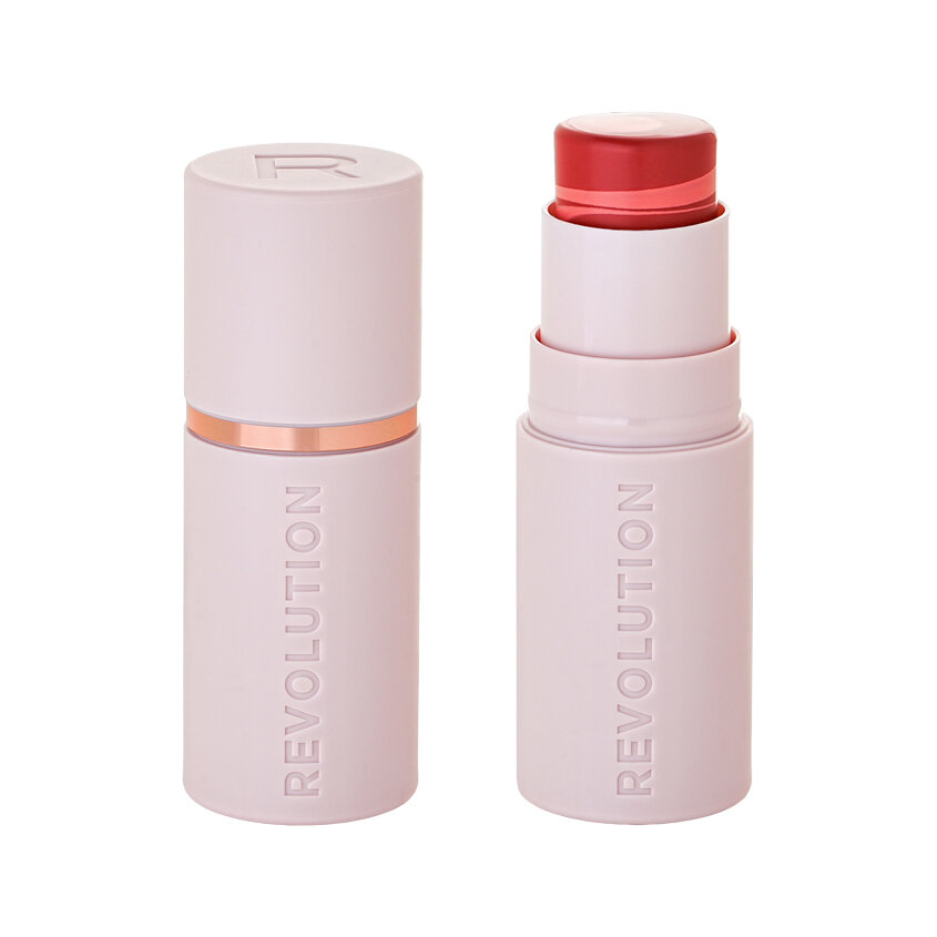 Румяна для лица REVOLUTION SILK BLUSH в стике тон Rosy cheeks