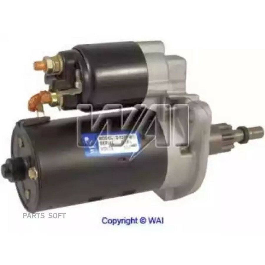 Стартер! 1.0Kw\ VW Golf 1.8 88-91, Passat 1.8 88-96 от официального дистрибьютора, WAI, артикул 17223N