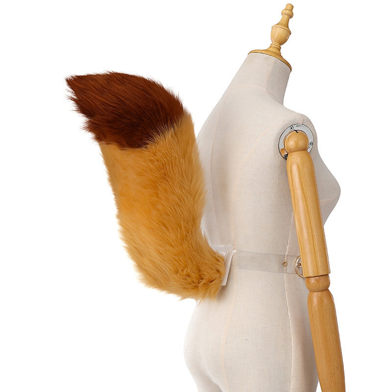 Ручная работа, хвост белки, детский плюшевый хвост, костюм для косплея, ручная работа, уши животного, хвост животного, маленький предмет в стиле лолита