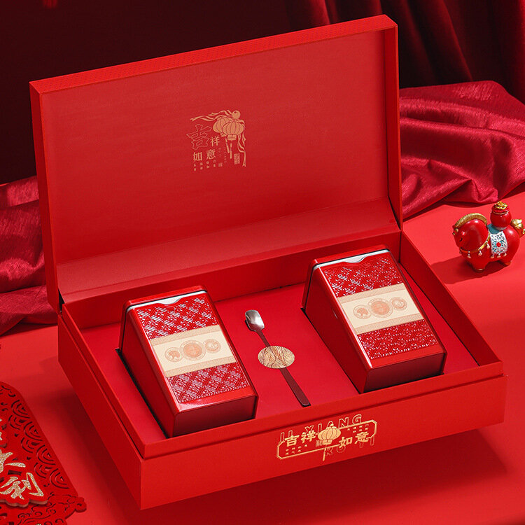 2026 Новая упаковка для чая, пустая подарочная коробка, Дахунпао, древний чай, высококачественная универсальная упаковка для черного чая, пустая коробка