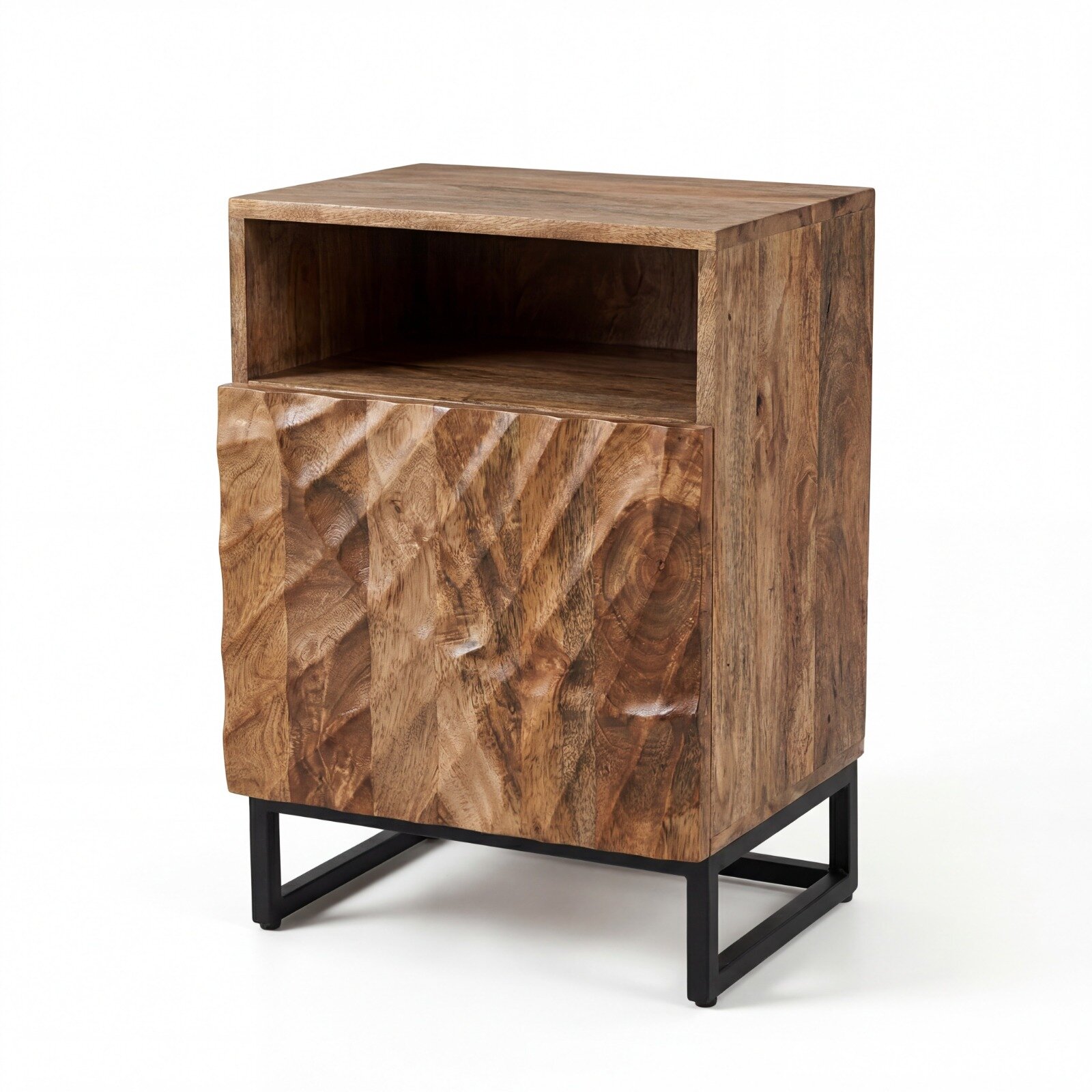 Прикроватная тумбочка из массива, лахара