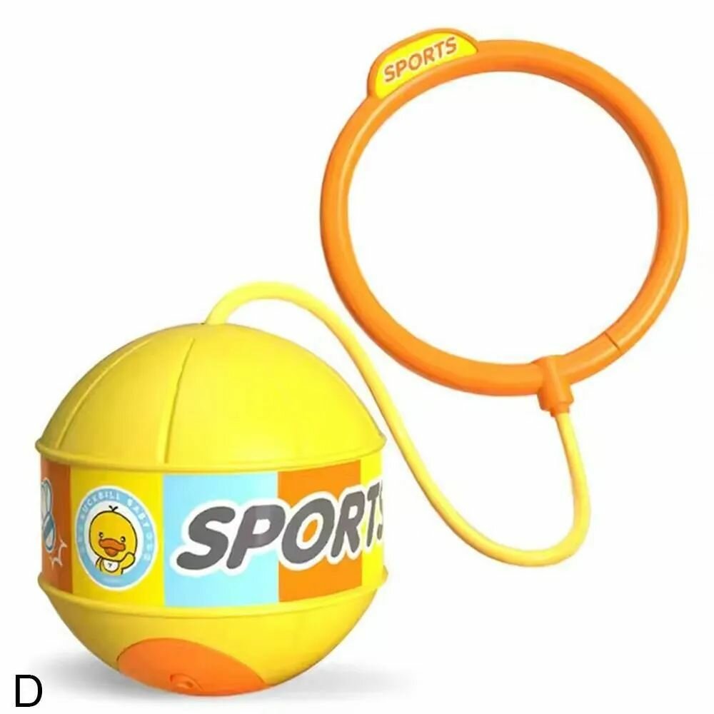 Змейка нейроскакалка детская, Скакалка с эластичным светящимся мячом