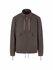 Куртка Sacai Full-zip drawstring jacket, размер 52, brown