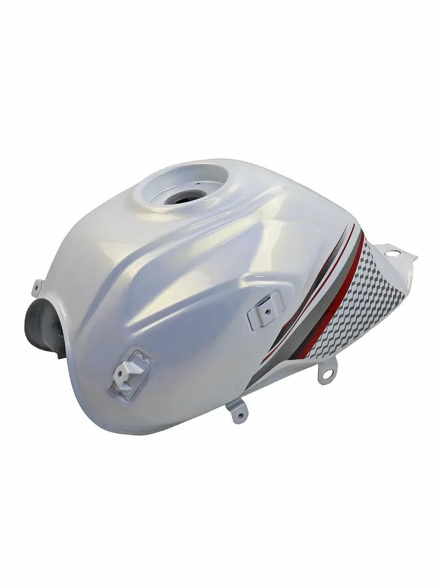 Бензобак Alpha SA Max серебристо-белый