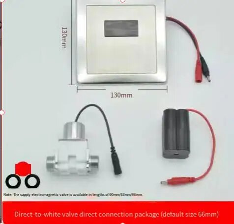 Индукционный клапан для скрытого писсуара 6В