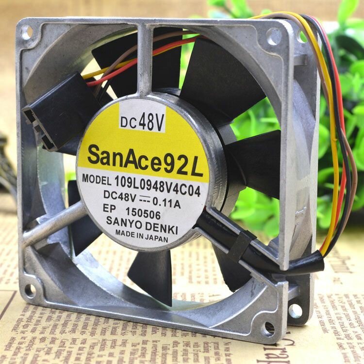 1pcs * Новый 109L0948V4C04 DC 48V 0.11A 4wires 9025 90*90*25mm оригинал аксессуар Радиатор вентилятор