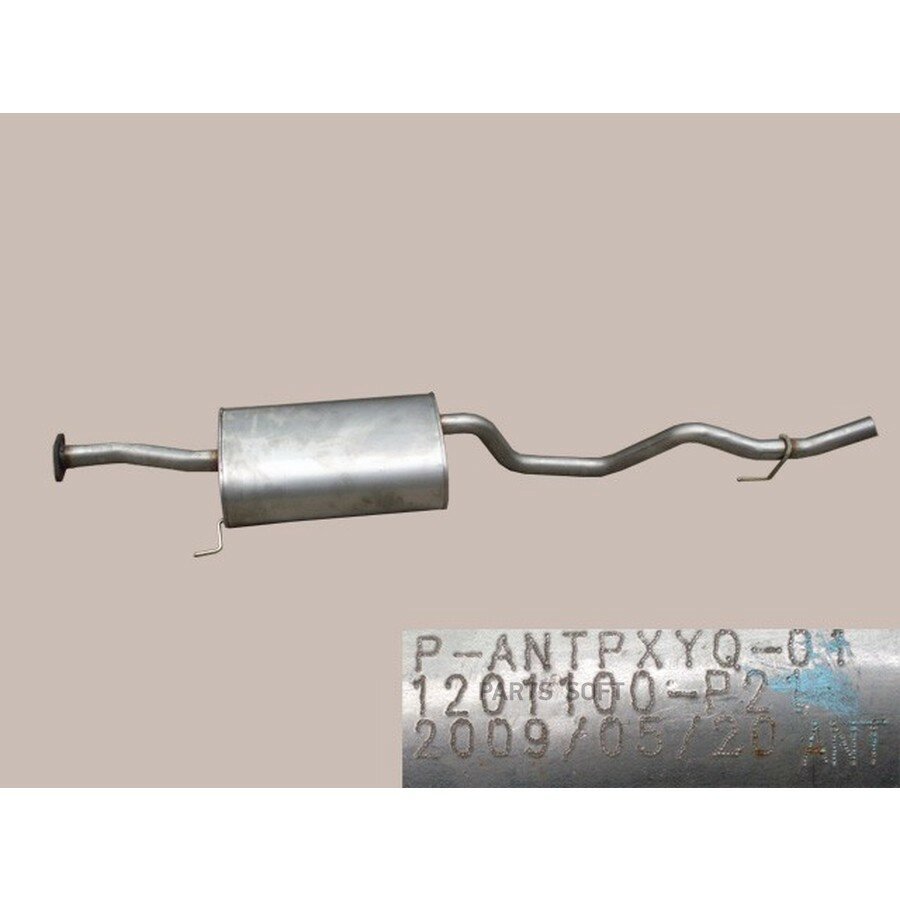 Глушитель GW WINGLE бензин от официального дистрибьютора, GREAT WALL, артикул 1201100P21