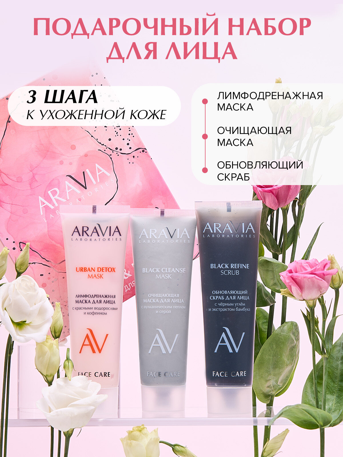 Набор для ухода за кожей лица Splash & Flash