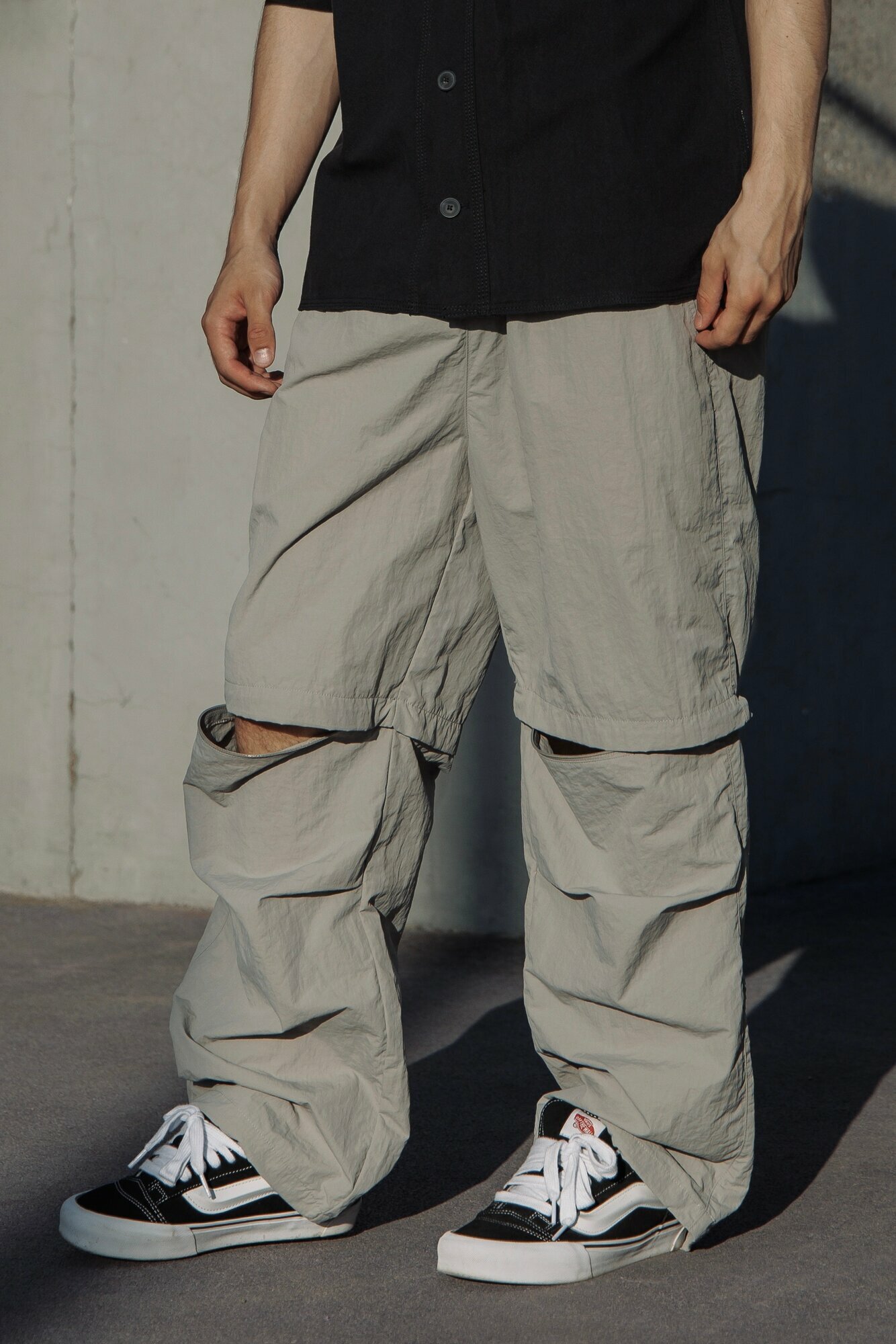 Брюки карго 2 в 1: брюки и шорты