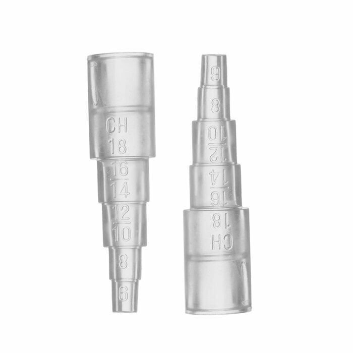 Коннектор дренажной трубки №4, ПВХ, стерильный, 5 шт Apexmed