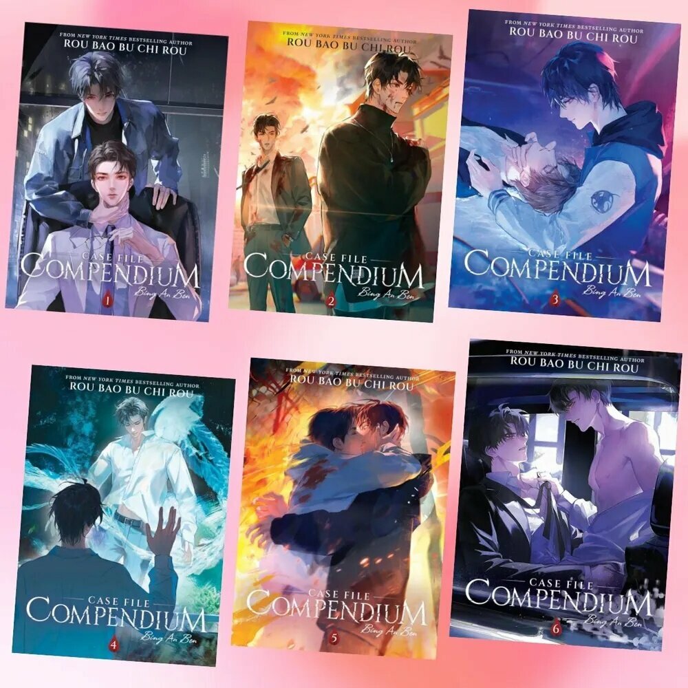 Case File Compendium: Bing An Ben (Novel) Vol 1-6 Всего шесть книг.